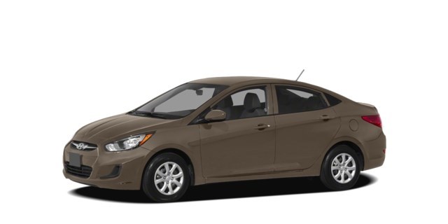 2012 Hyundai Accent Sedan Ottawa Competitive Comparison Trim Selection ...